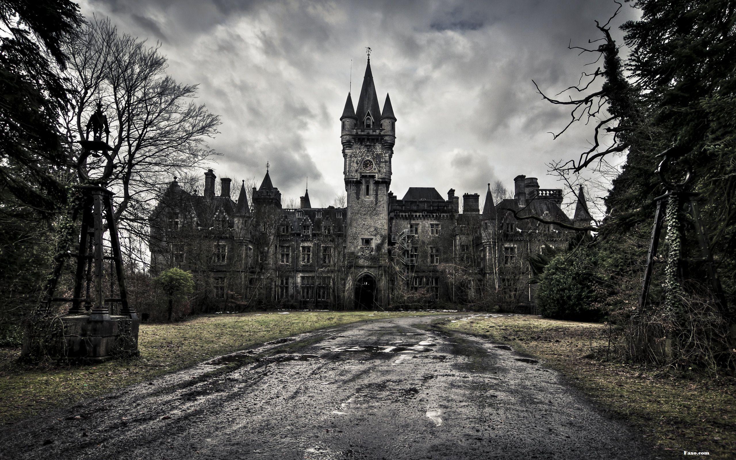 Haunted Castle Wallpaper Faxo