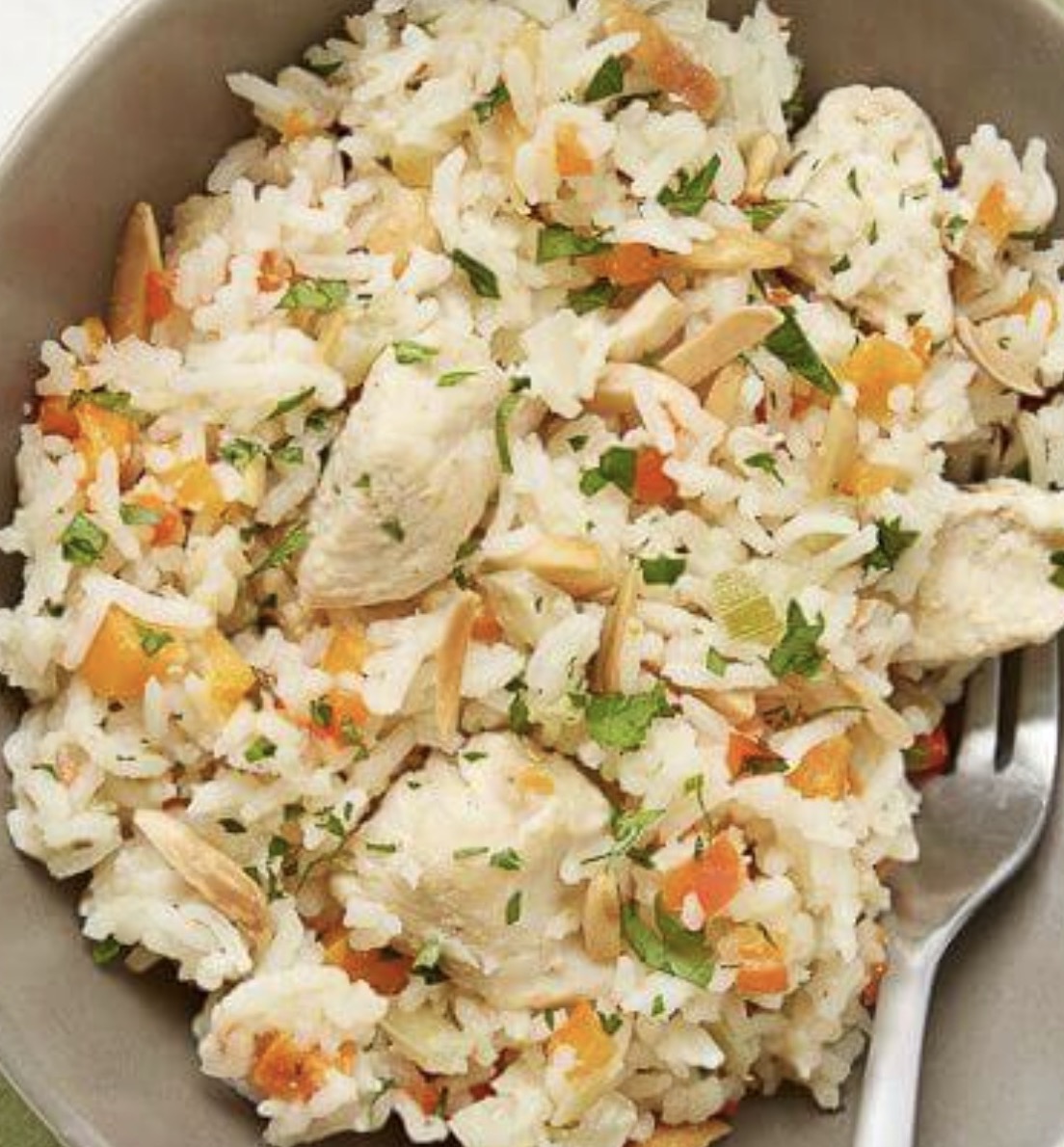 One Pot Herbed Chicken and Basmati Rice - Faxo