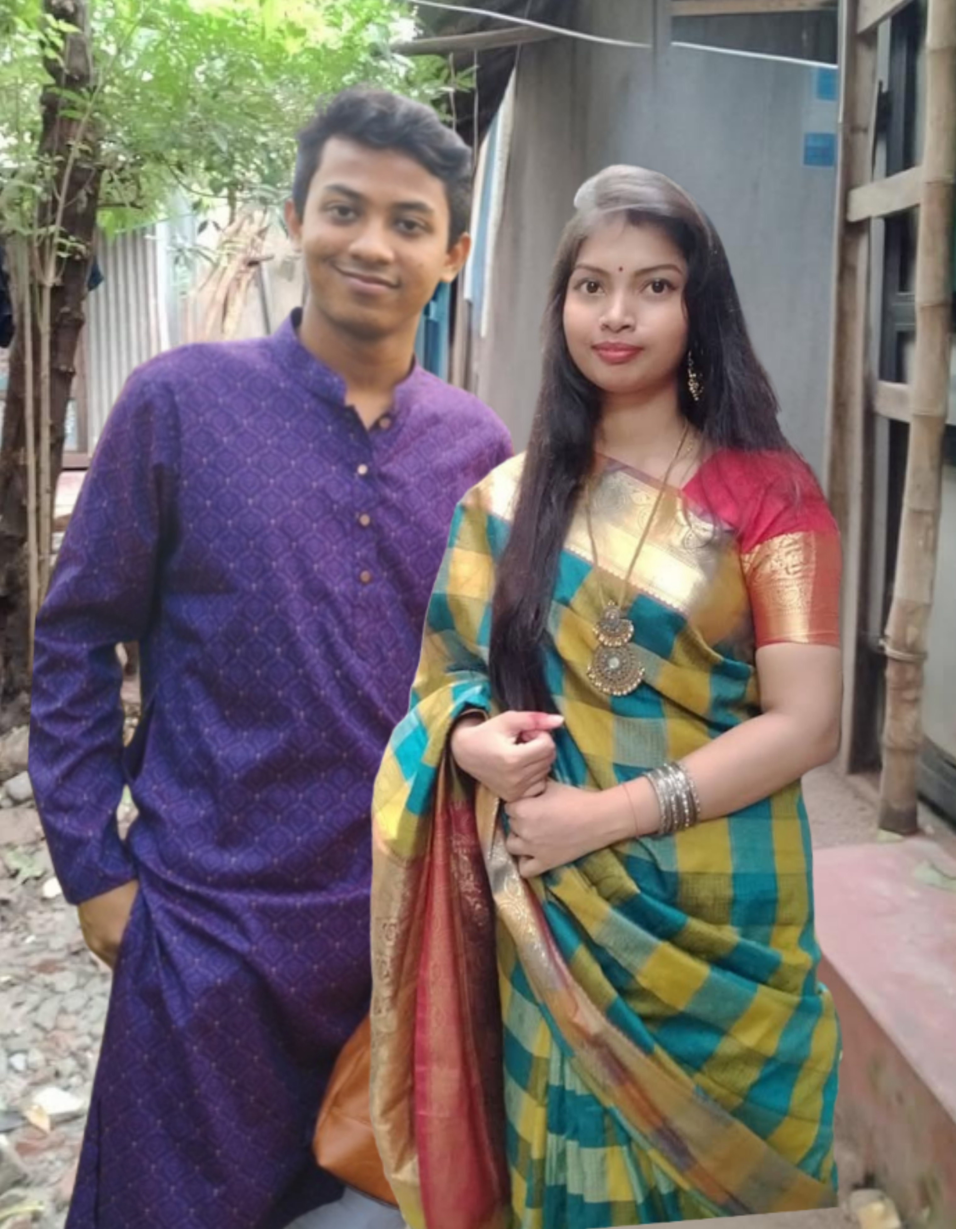 we got married just one day ago. we loved each other in college but we ...