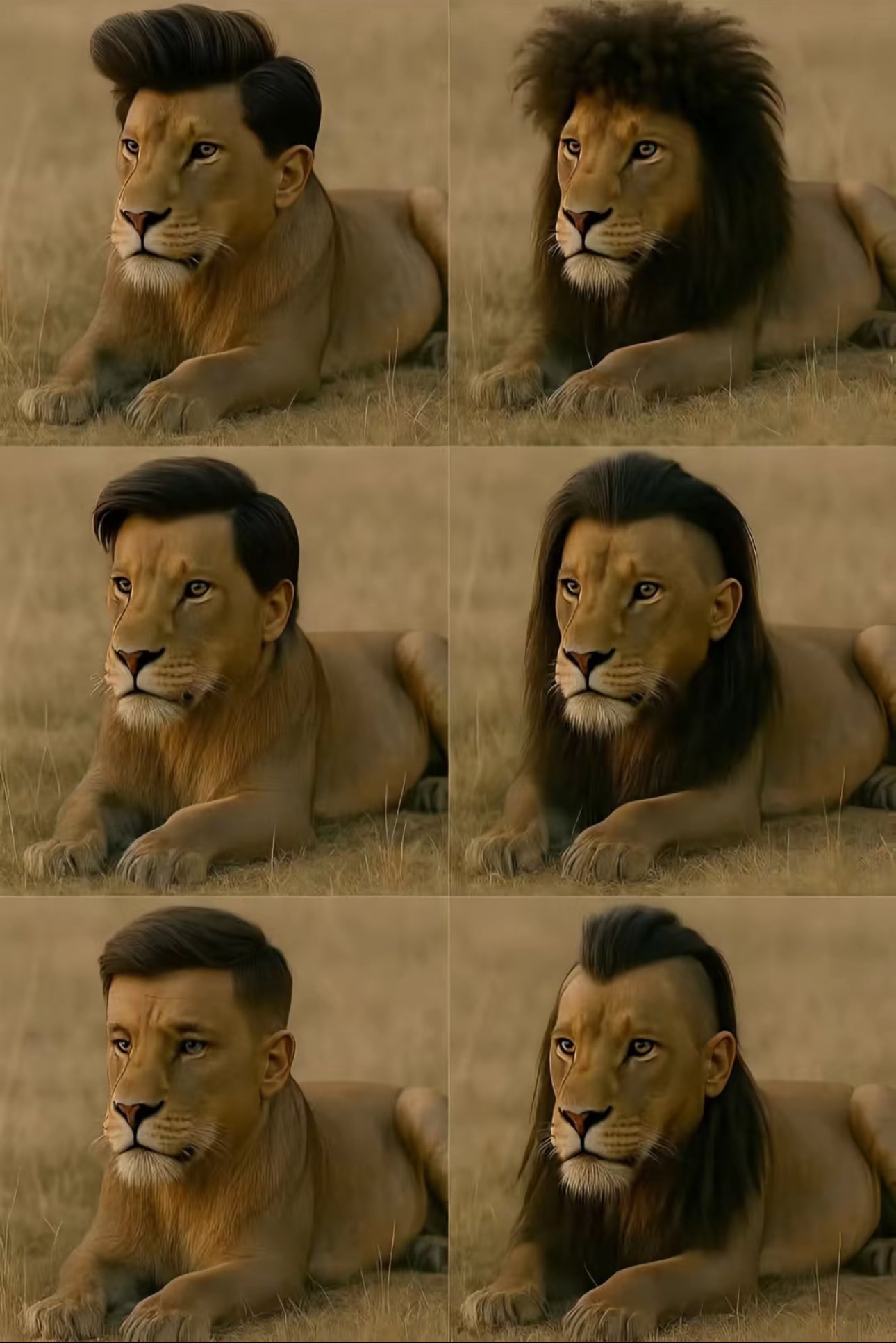 Lion's Mane Hairstyles - Faxo