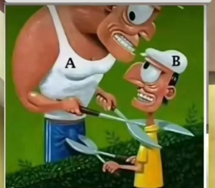 Who's in danger A or B 🤣🤣🤣🤣🤣🤣 - Faxo