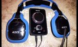 Astro A40 MLG Saints Row mixamp n headphones Set-LIKE NEW- xbox ps3 ...